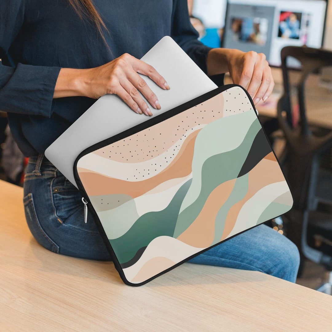 Boho Laptop Sleeve | Soft Earth Tone Protection for Your Device ...