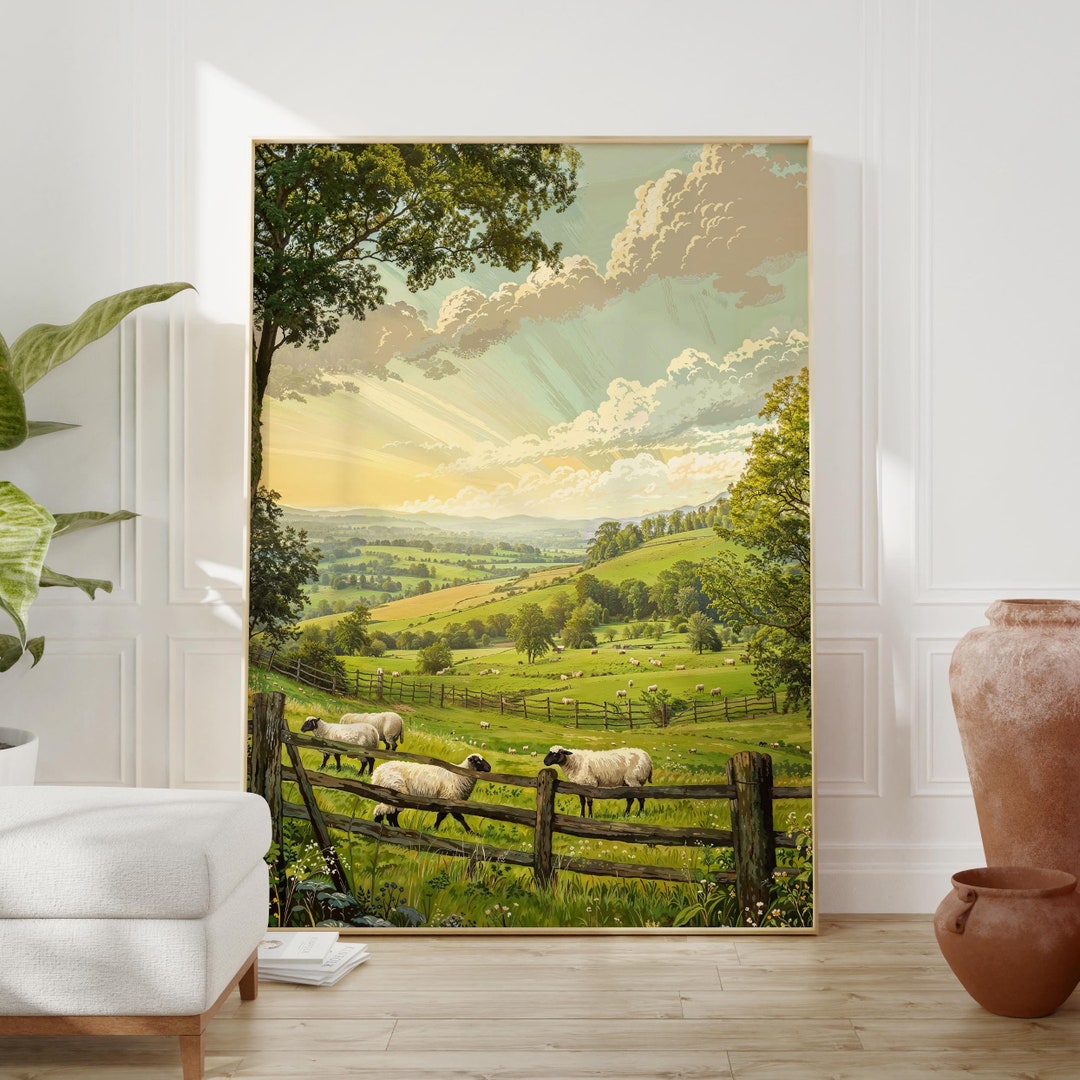 Cottagecore Poster | Botanical & Floral Art for Rustic Decor, Vintage ...