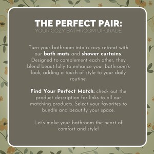 Funky Bath Mat - Mid Century Modern Style, Cute & Unique, Perfect for ...