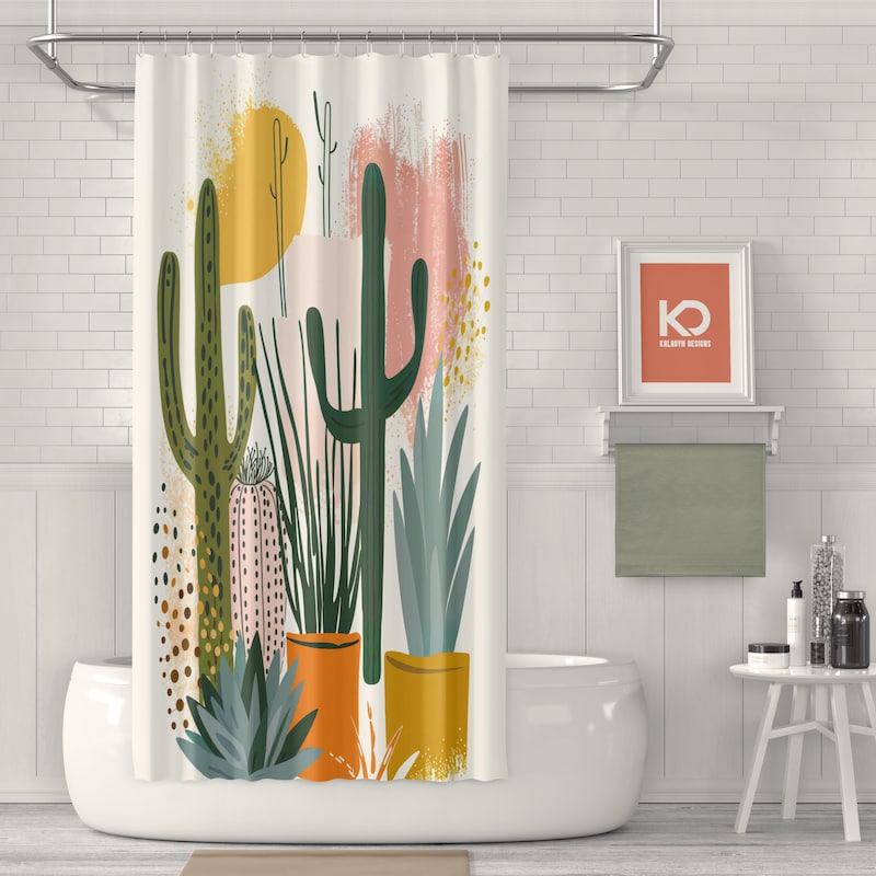 Cactus Bathroom Decor - Etsy
