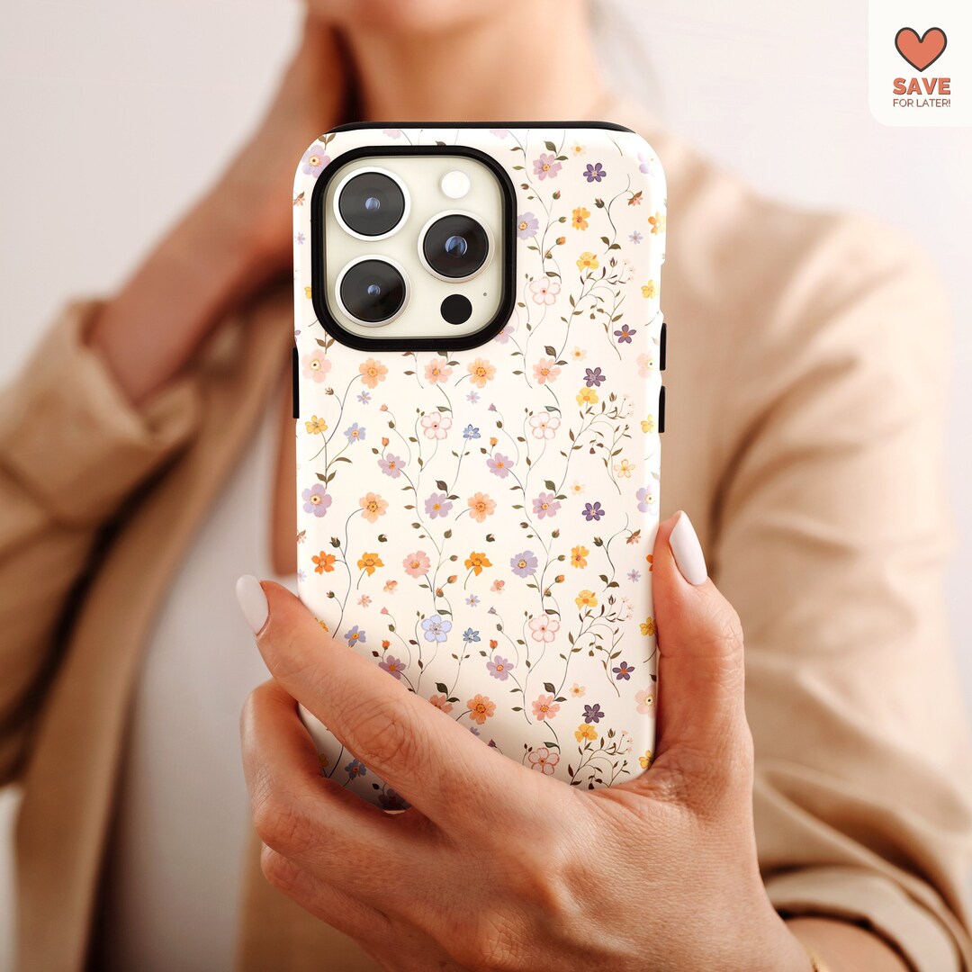 Cottagecore Spring Phone Case - Charming Floral Design for iPhone 11/13 ...