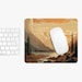 Majestic Mountain Sunset Desk Mat Serene Nature Landscape, Calming ...