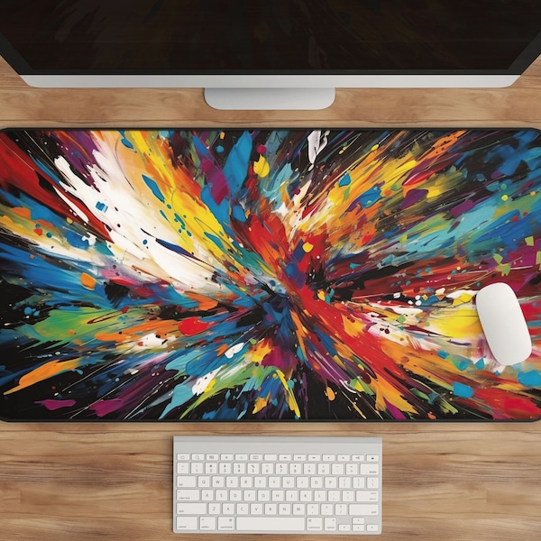 Paint Desk Mat - Etsy