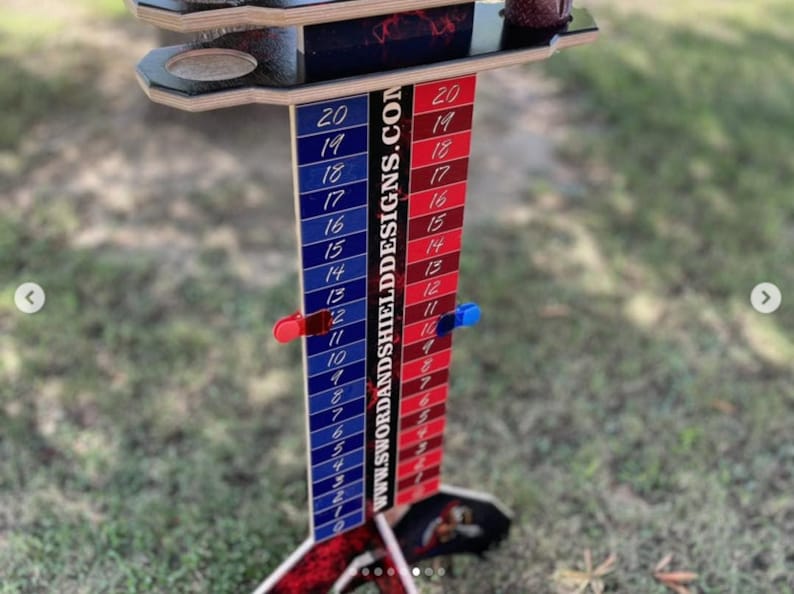 Cornhole Scorebud Drink and Score Tower - Etsy