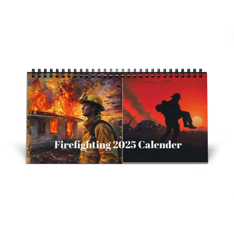 2025 Fireman Calendar, Firefighter Calendar, Fireman Calendar ...