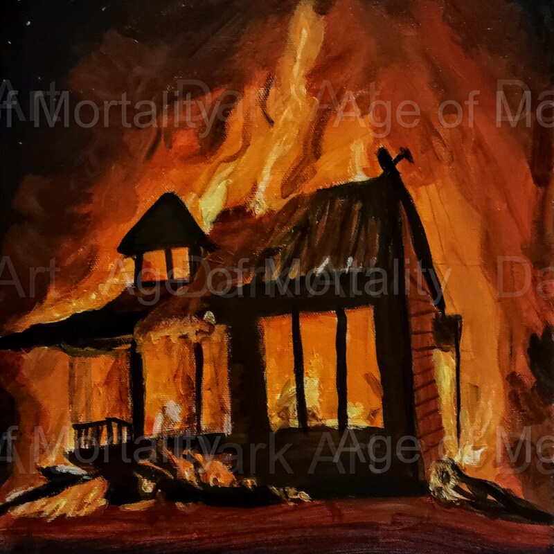 Houses Burning Down - Etsy