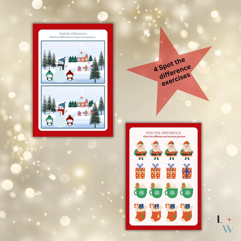 Christmas Preschool Activity, Christmas Coloring Pages, Christmas ...