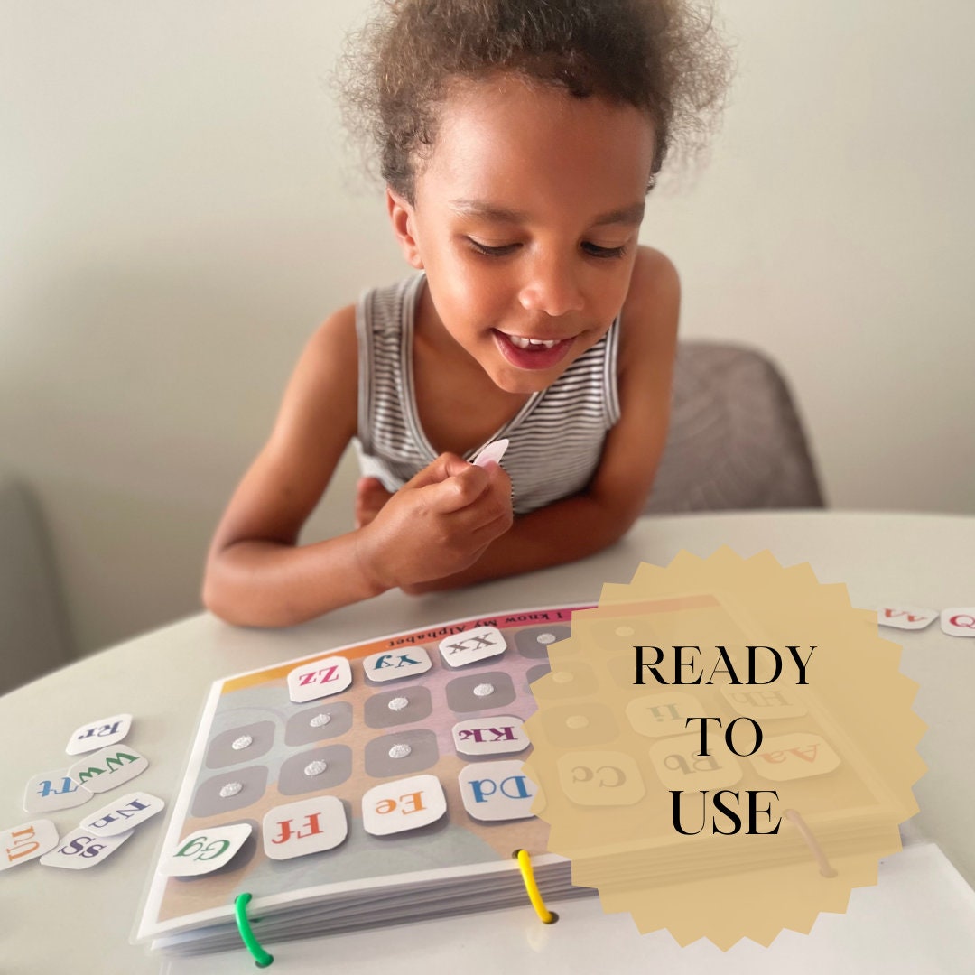 Personalised Busy Book, Preschool Activity Binder, Busy Book, Learning ...