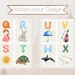 Printable Alphabet Flash Cards, Watercolour Design, Montessori ...