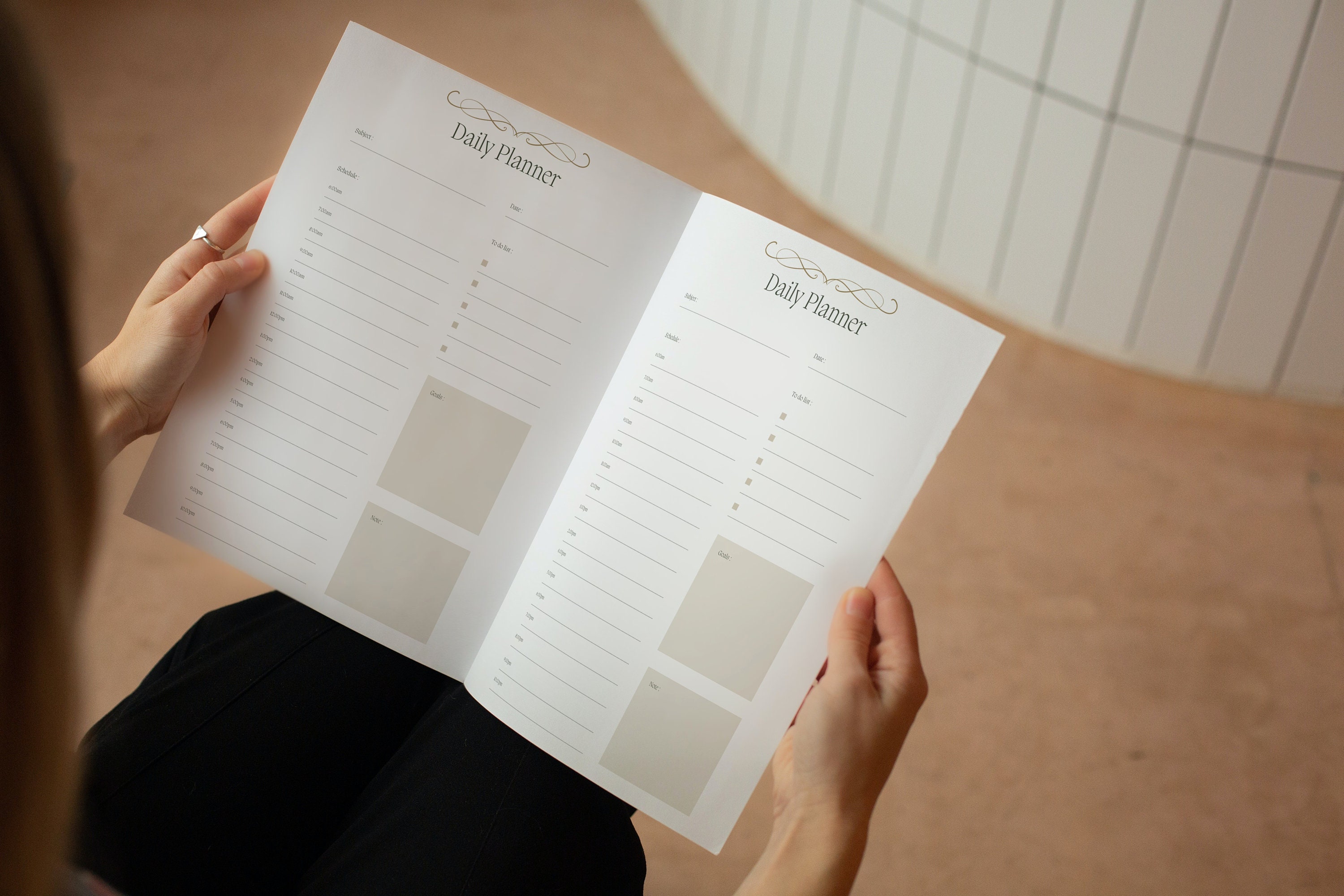 Digital Daily Planner, Daily To-do List, Daily Schedule, Goodnotes ...