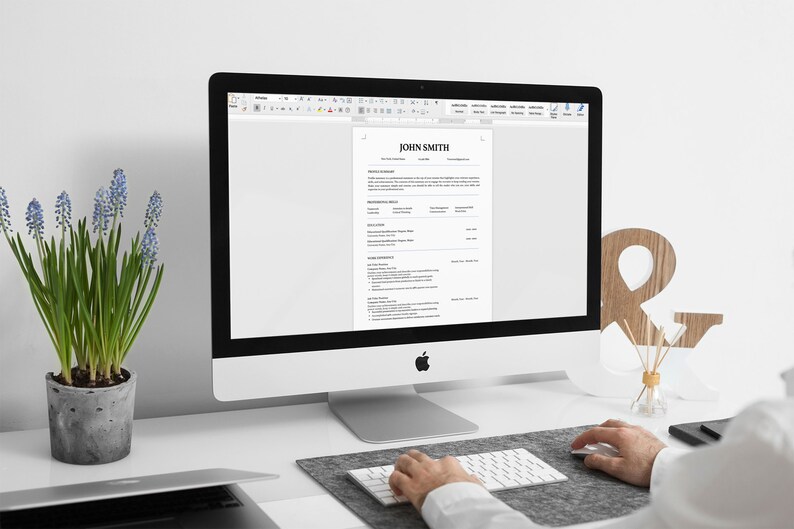 Modern ATS Resume Template, Professional Creative Resume, Lebenslauf ...