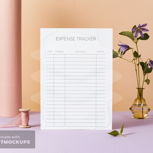 Expense Tracker, Spending Tracker, Downloadable Instant Spending ...