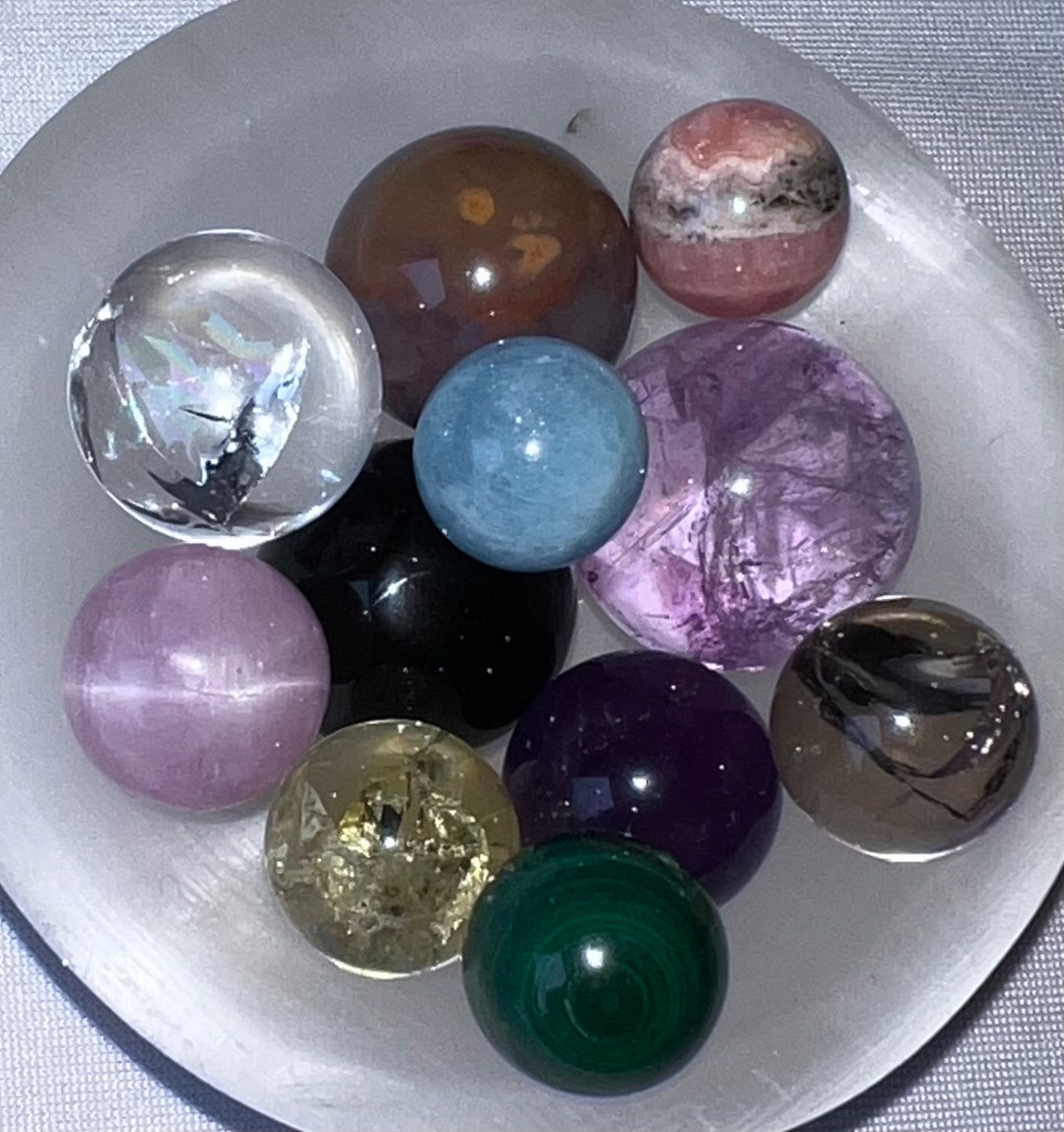 Crystal Keychain Cage Pendants With a Mini Sphere Aquamarine ...