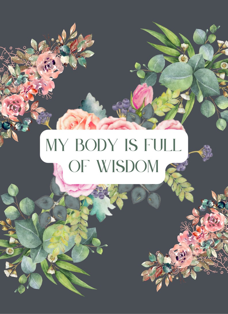 Body Positive Affirmation Art Printable - Etsy