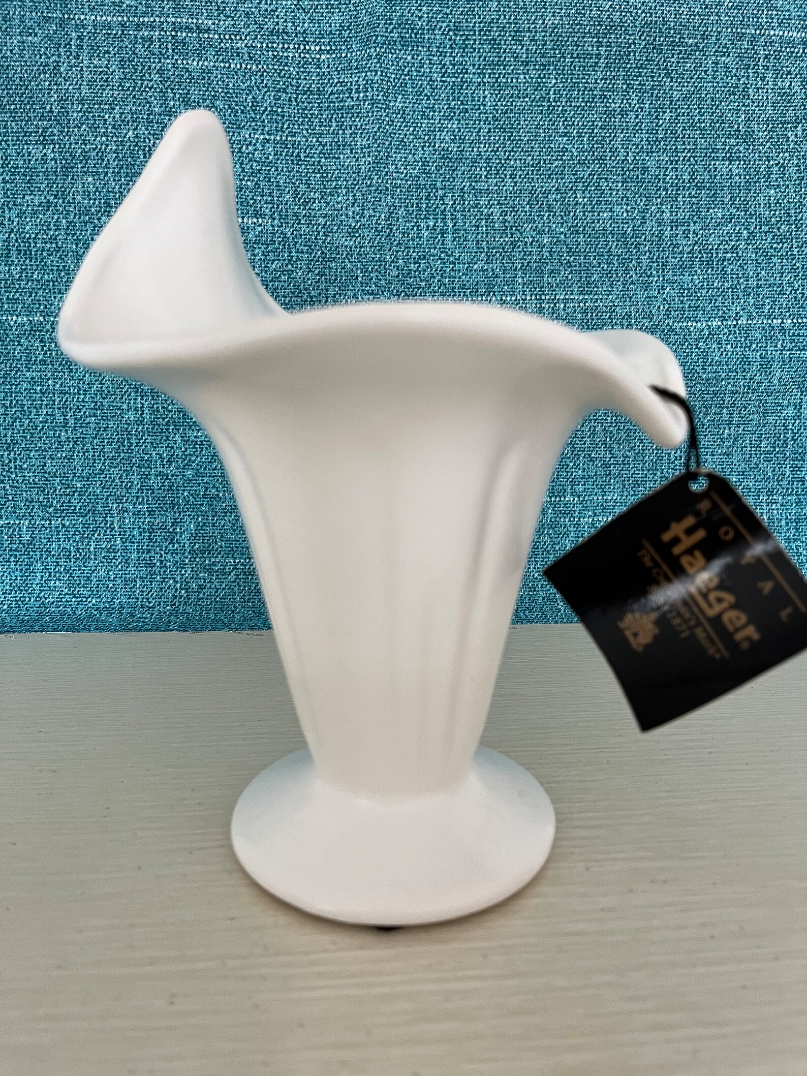 Royal Haeger Jack in the Pulpit Vase Ivory Matte Finish - Etsy