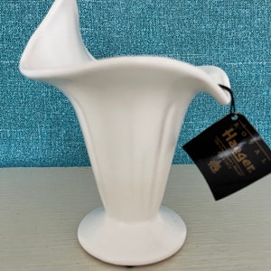 Royal Haeger Jack in the Pulpit Vase Ivory Matte Finish - Etsy