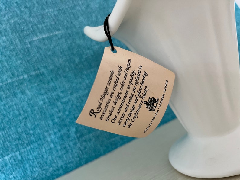 Royal Haeger Jack in the Pulpit Vase Ivory Matte Finish - Etsy