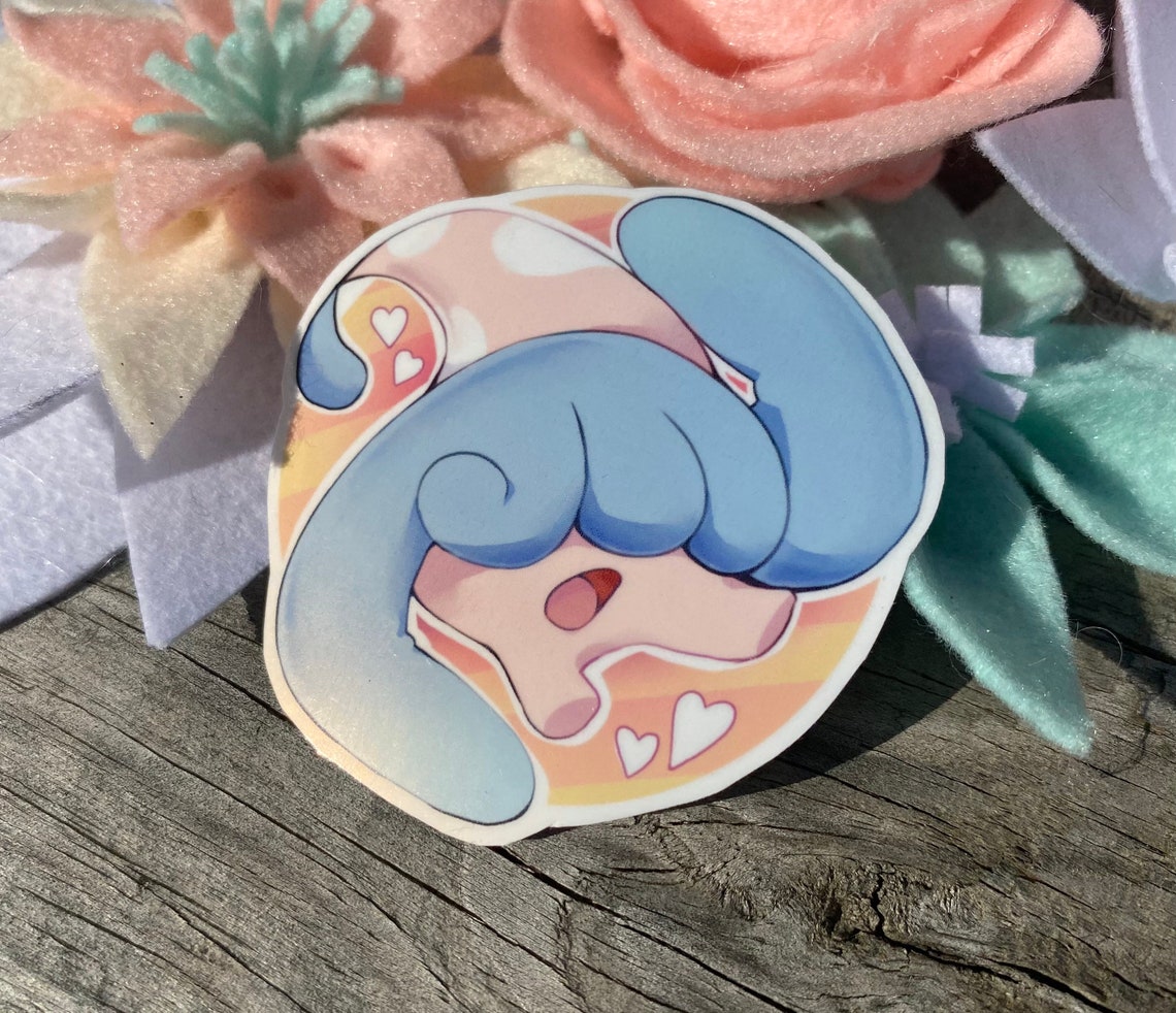 Pokemon Stickers Hatenna Evolution Line - Etsy