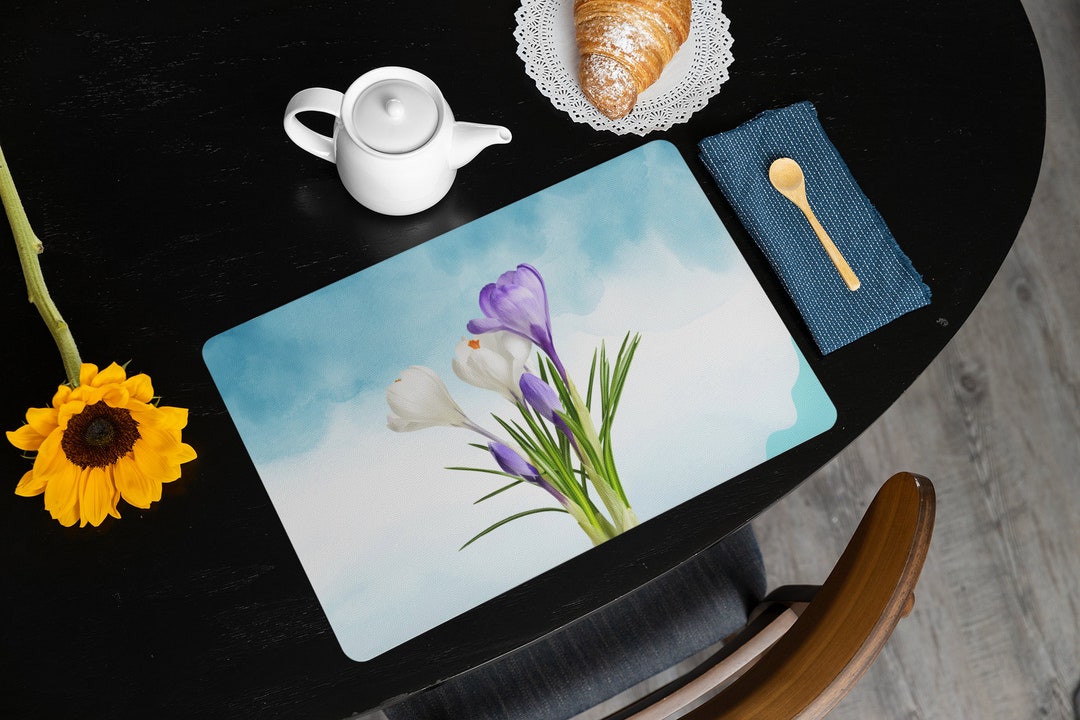 Spring Flower Placemat Making a Nature Inspired With Color Accents and ...
