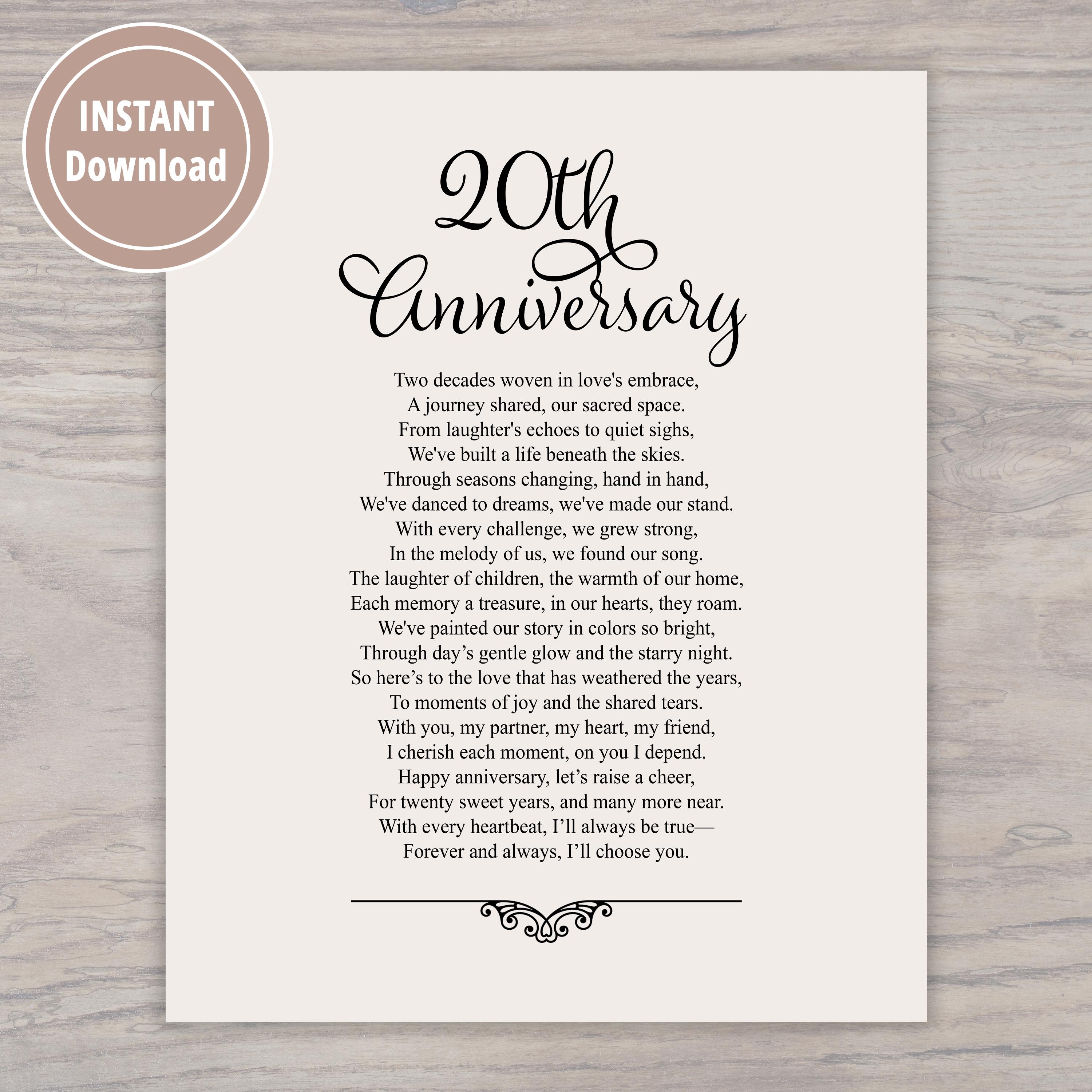 8th wedding anniversary poems | Honestweddingadvice.com
