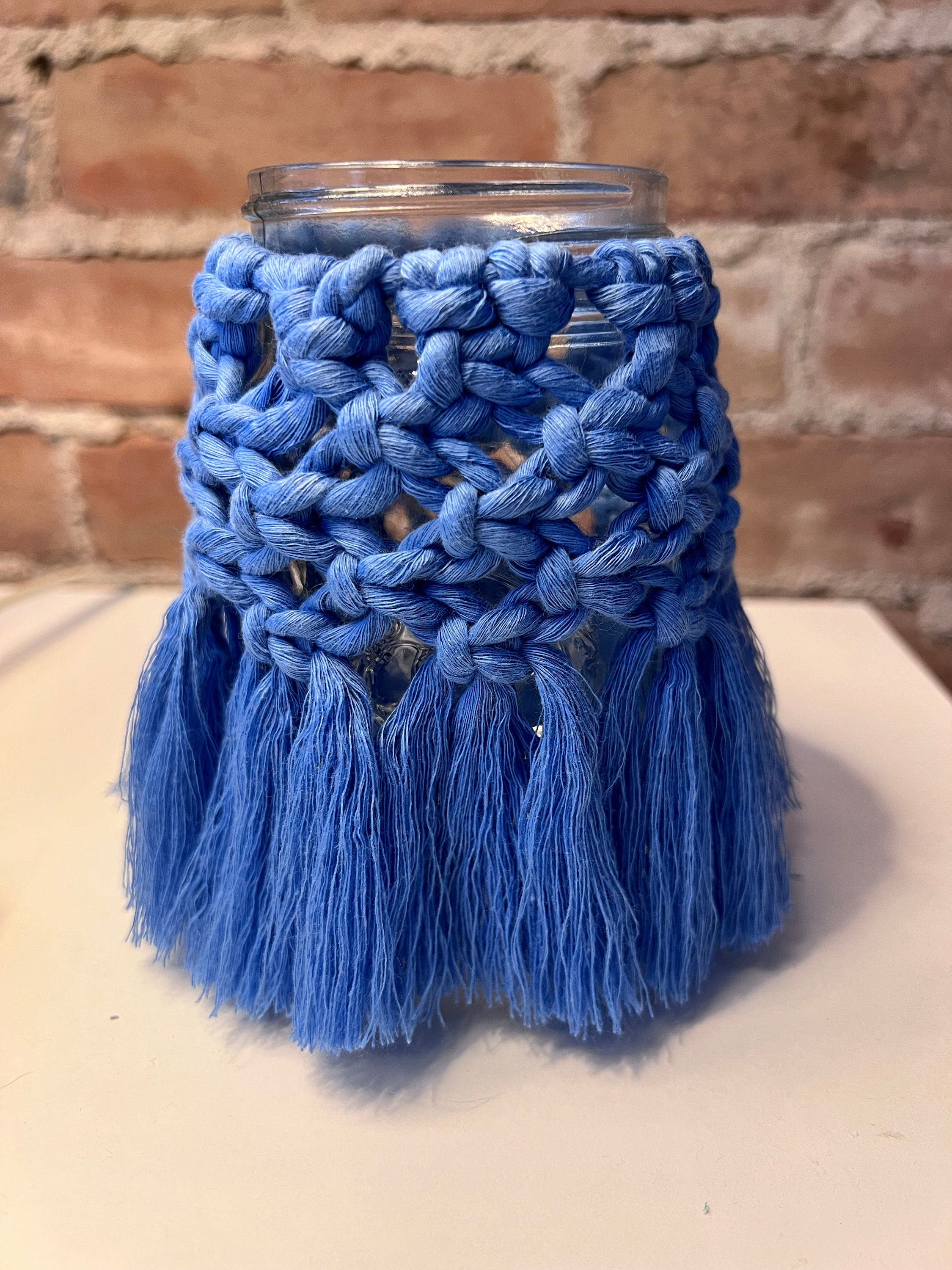 Handmade Macrame Jar Covers - Etsy