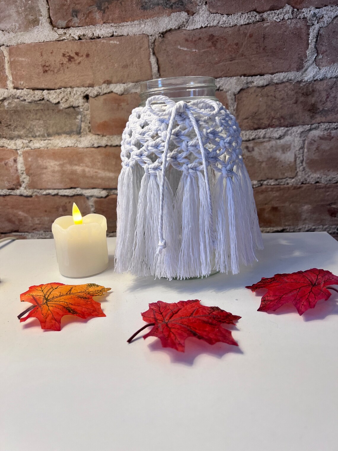 Handmade Macrame Jar Covers. Jars Not Included - Etsy