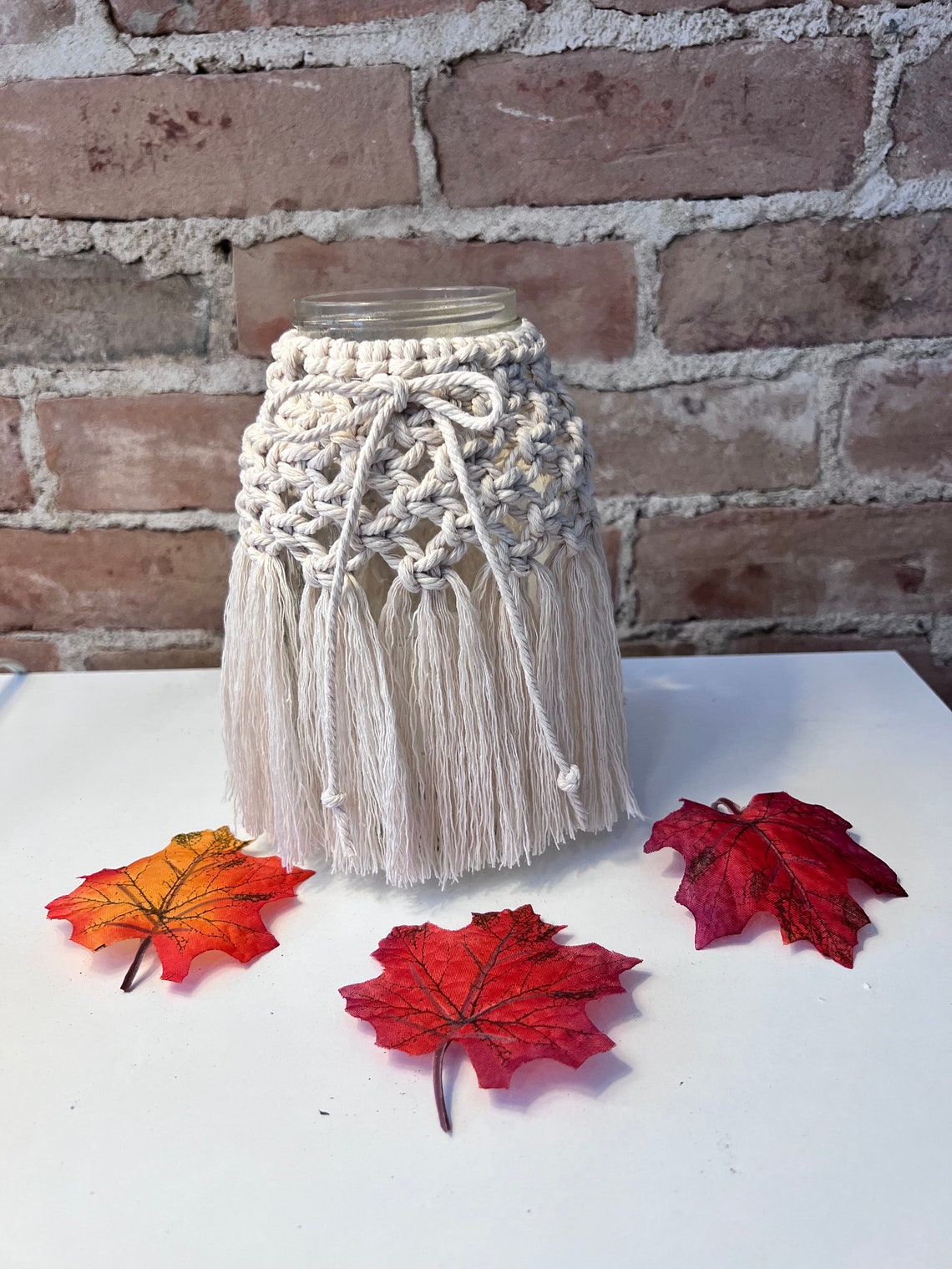 Handmade Macrame Jar Covers. Jars Not Included - Etsy