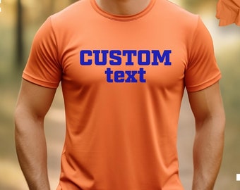 Custom T-shirt, Mens Custom Shirt, Personalized T-shirts, Customized ...
