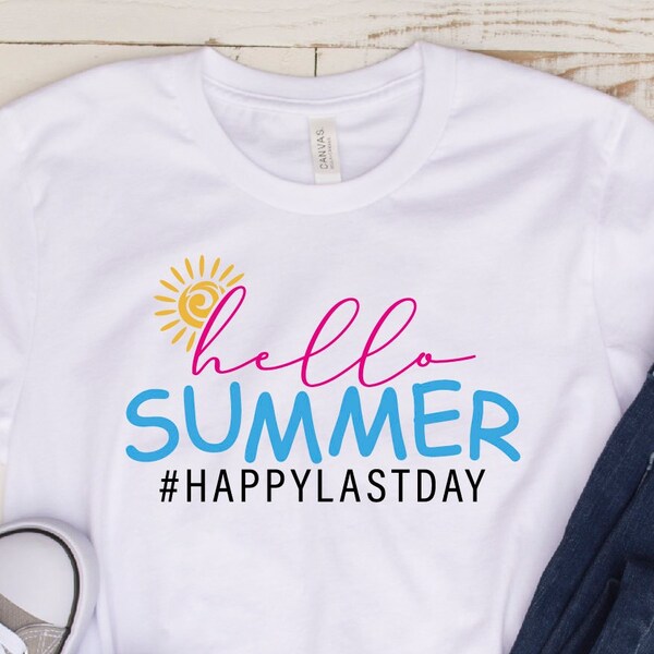 Hello Summer Shirt - Etsy