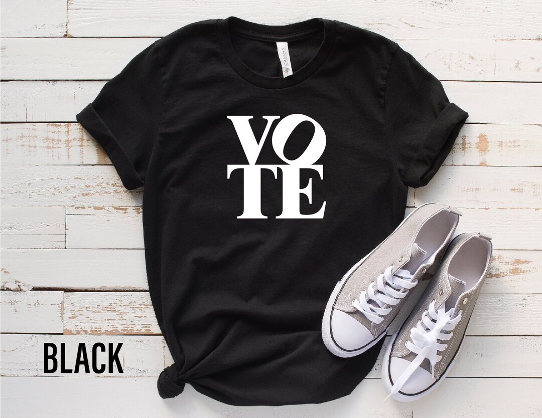 Vote T-shirt: Election 2024, Voter Apparel - Etsy