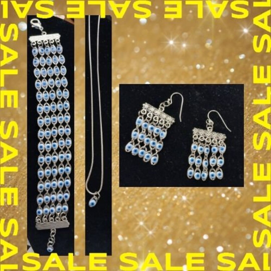 Evil Eye Jewelry Set - Etsy