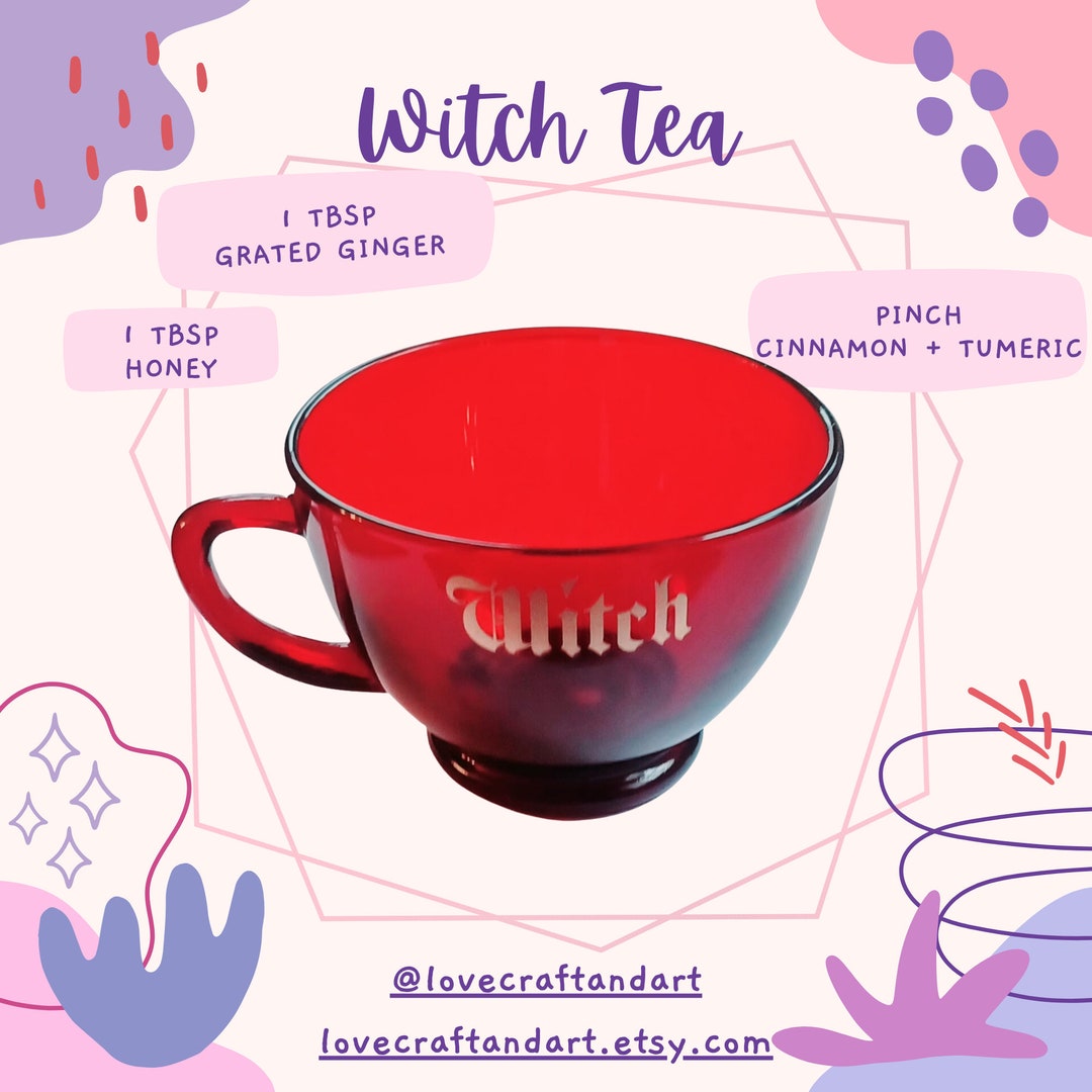 Personalized Witch Gift Present Wicca Pagan Tea Cup - Etsy