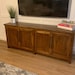 Custom Made Pine Media Console With Storage Space - Etsy