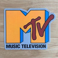 MTV Sticker | Neon Sticker | Music Sticker | Retro Sticker | Fun ...