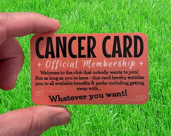 Funny Cancer Card - Etsy
