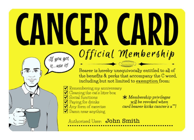 Funny Cancer Card Customizable Cancer Encouragement Cancer - Etsy