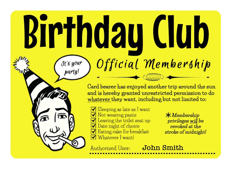 Funny Birthday Card Customizable Birthday Gag Gift Birthday - Etsy