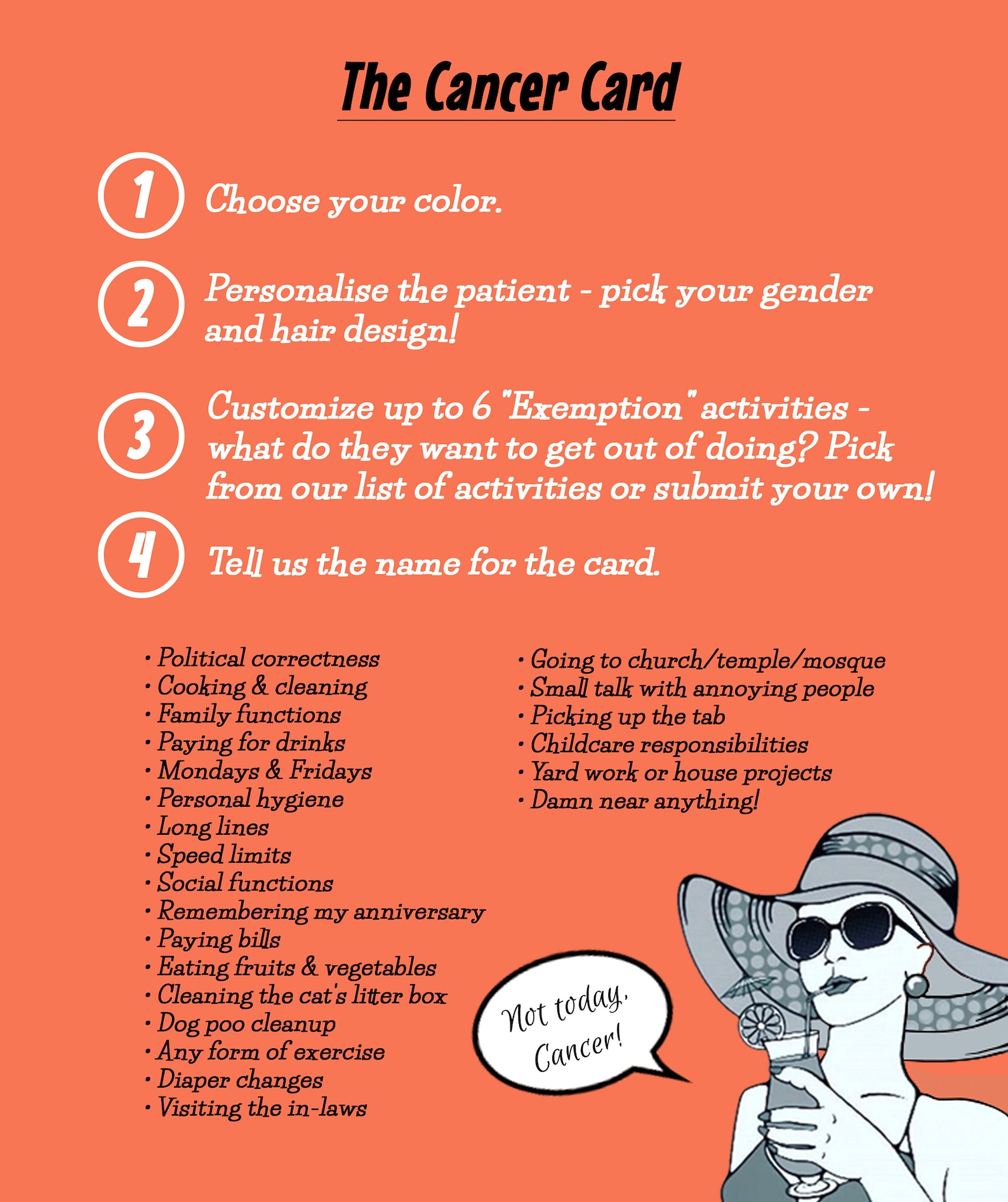 Funny Cancer Card Customizable Cancer Encouragement Cancer - Etsy