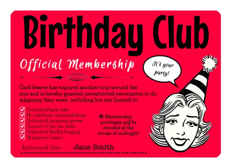 Funny Birthday Card, Customizable, Birthday Gag Gift, Birthday Card ...