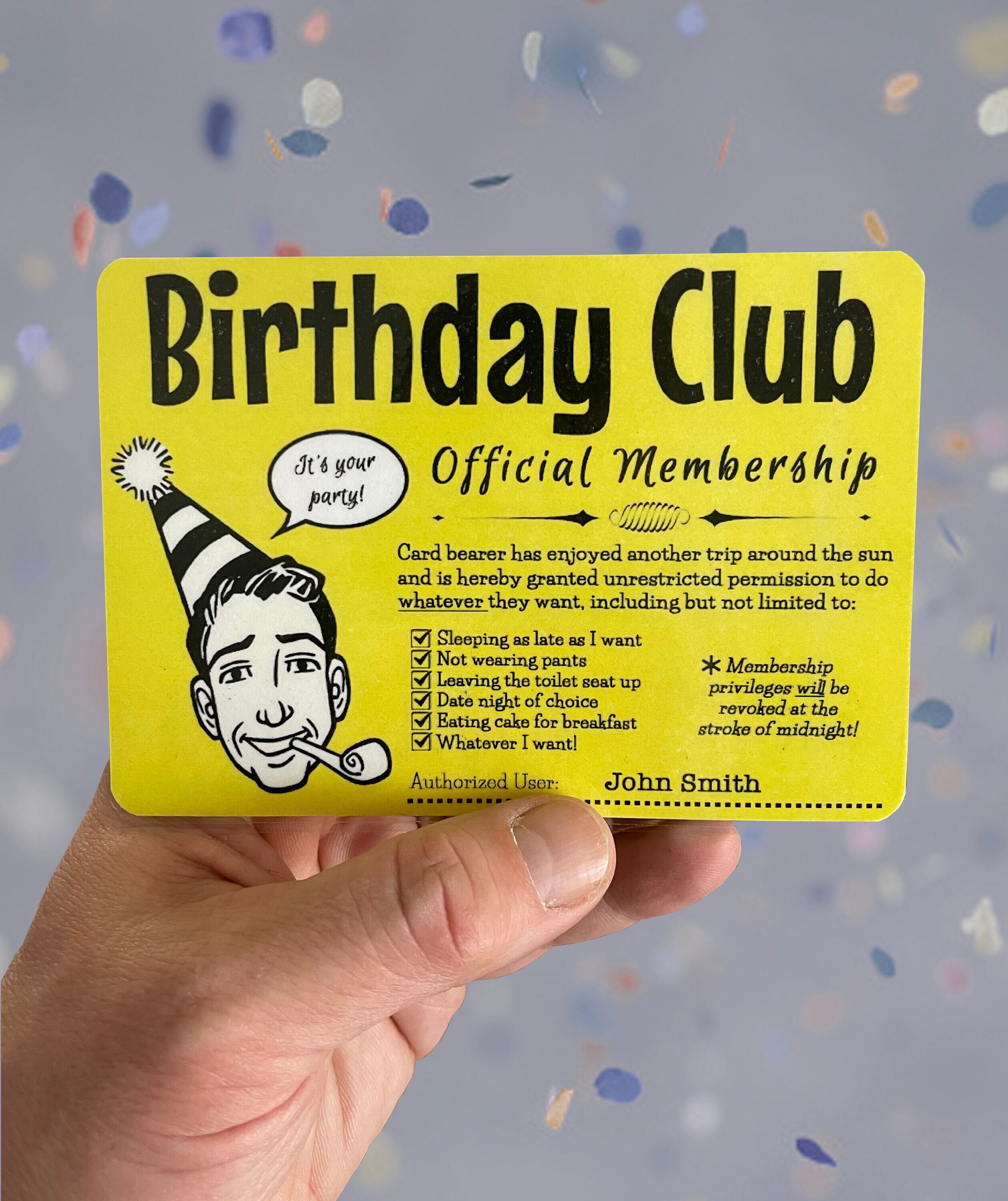 Funny Birthday Card, Customizable, Birthday Gag Gift, Birthday Card ...