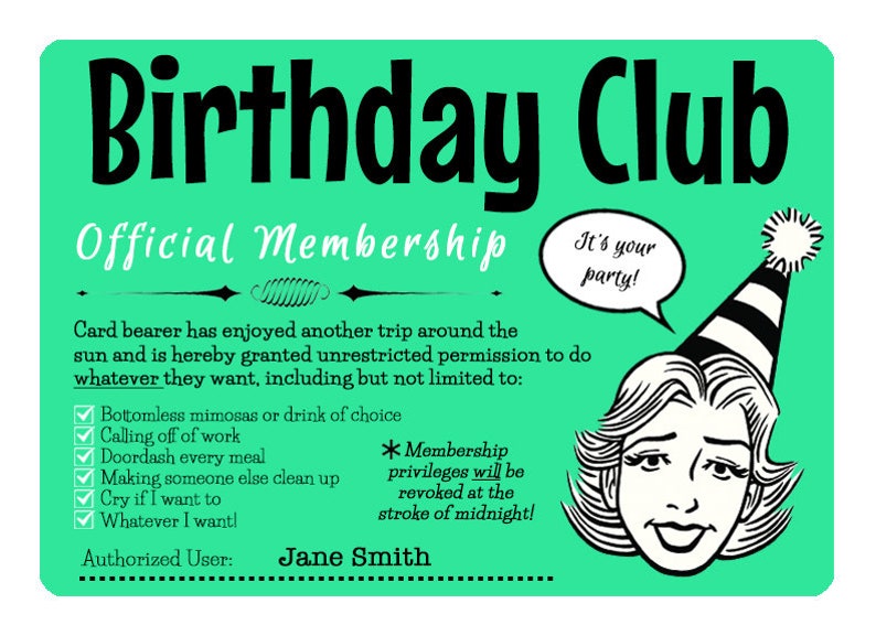 Funny Birthday Card, Customizable, Birthday Gag Gift, Birthday Card ...