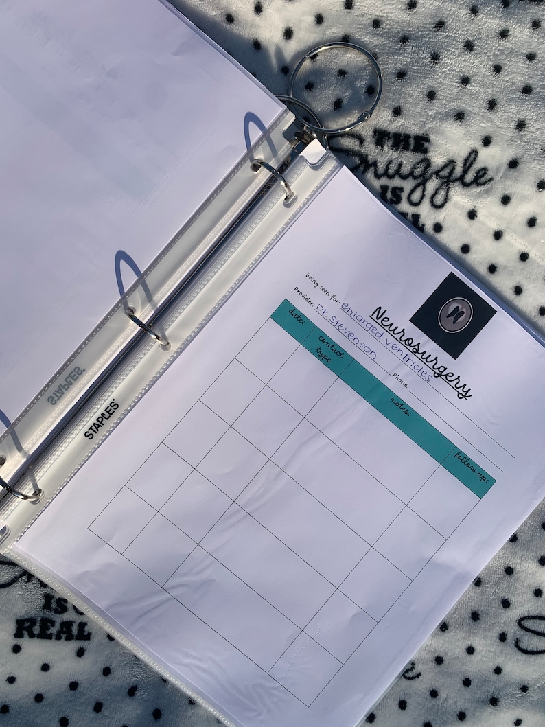 Bing’s Book—a Medical Binder - Etsy