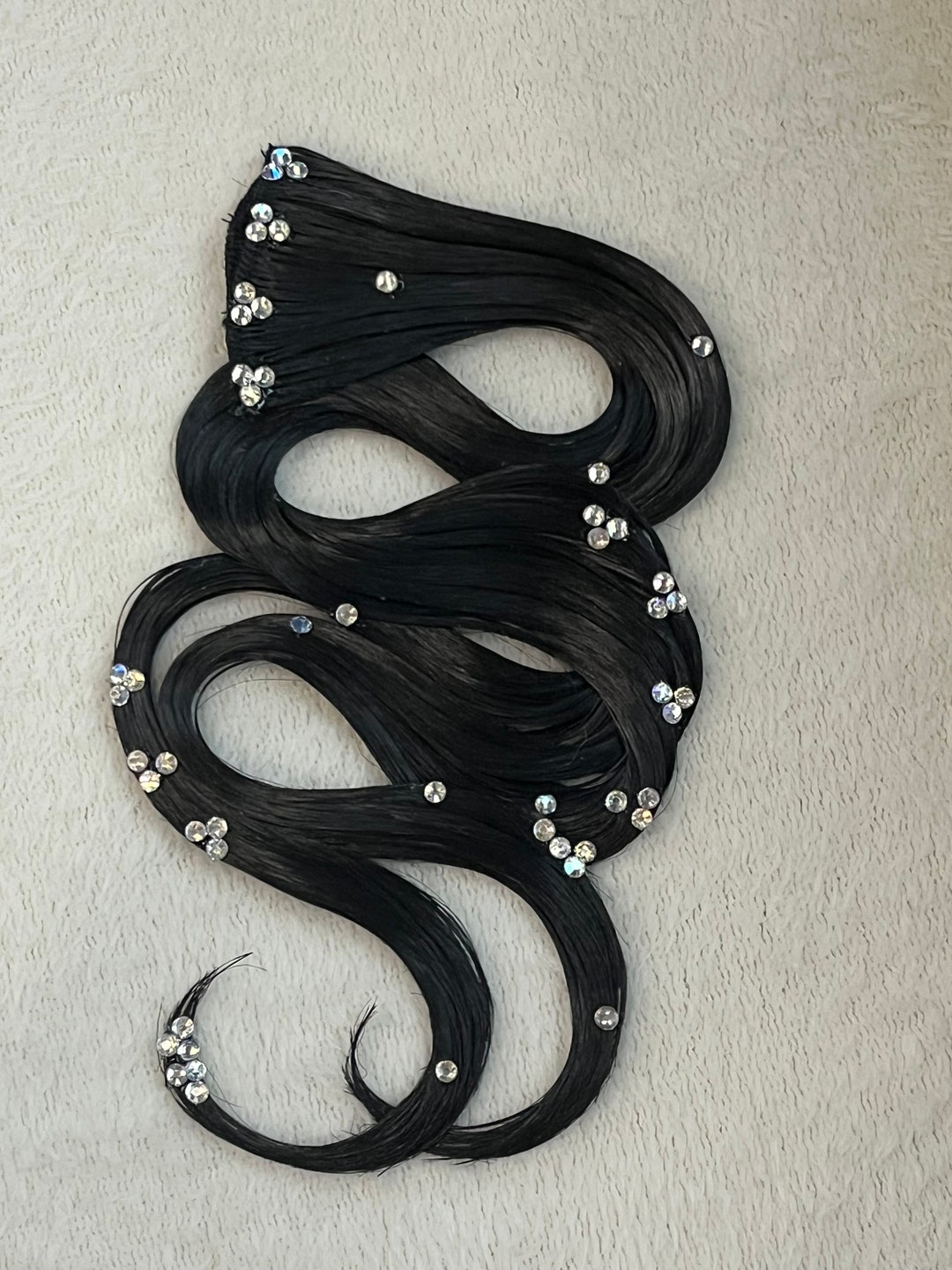 Dance Hairpiece Latin Ballroom Hair Wave Accessory Competition Dancers ...