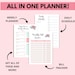 Busy Mom Planner Printable | All-in-one Mom Life Organizer | Weekly ...