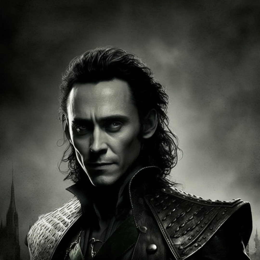 IN STOCK: Vintage Loki - Human/ai Hybrid Art Print or Gallery Wrapped ...