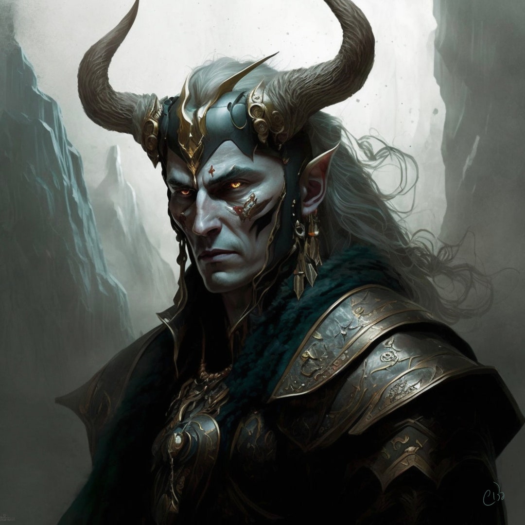 Marvel-inspired Loki 3 Human/ai Hybrid Art Print or Gallery Wrapped ...