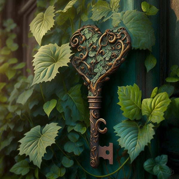Secret Garden Key - Etsy