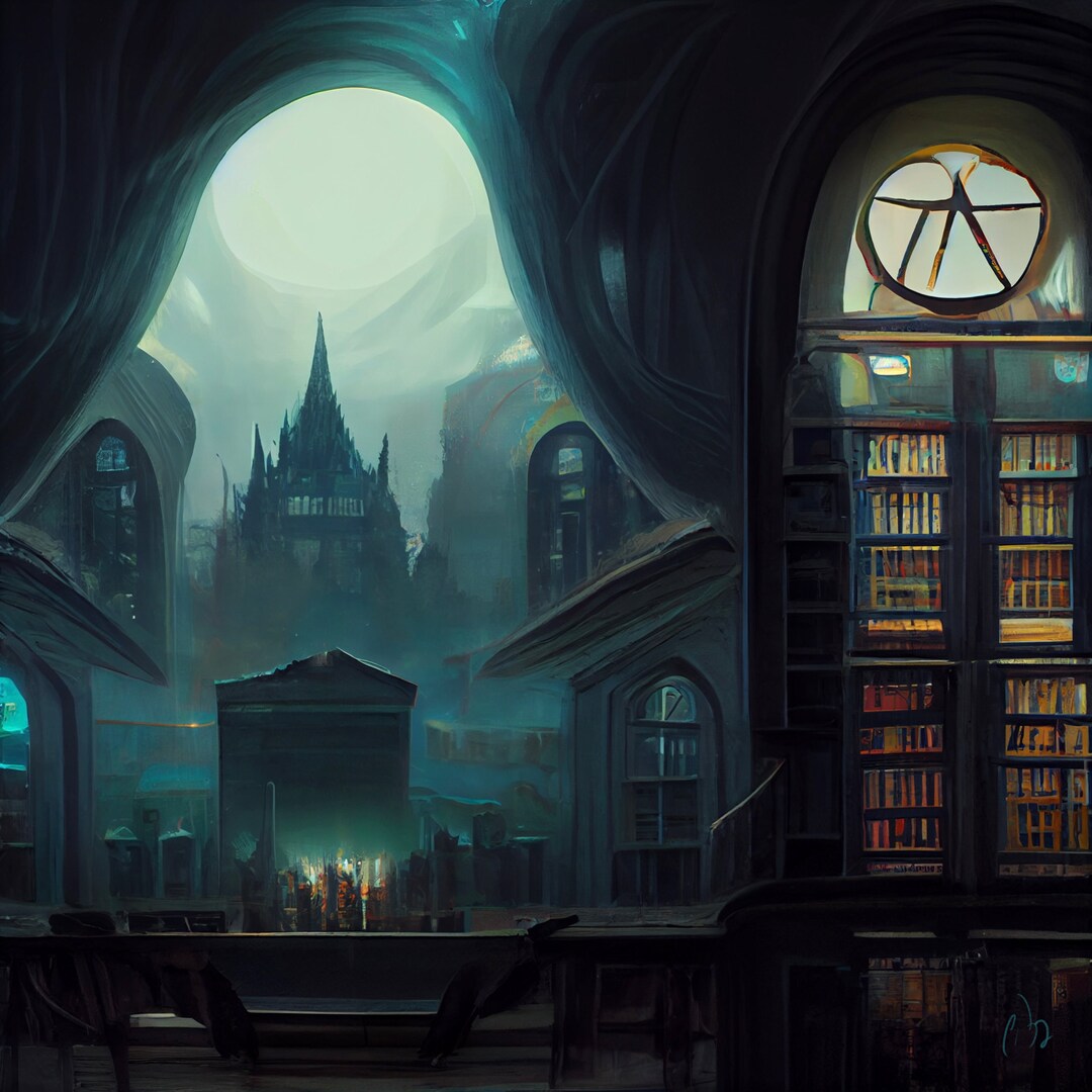 Wednesday-inspired Nevermore 4 Human/ai Hybrid Art Print or Gallery ...