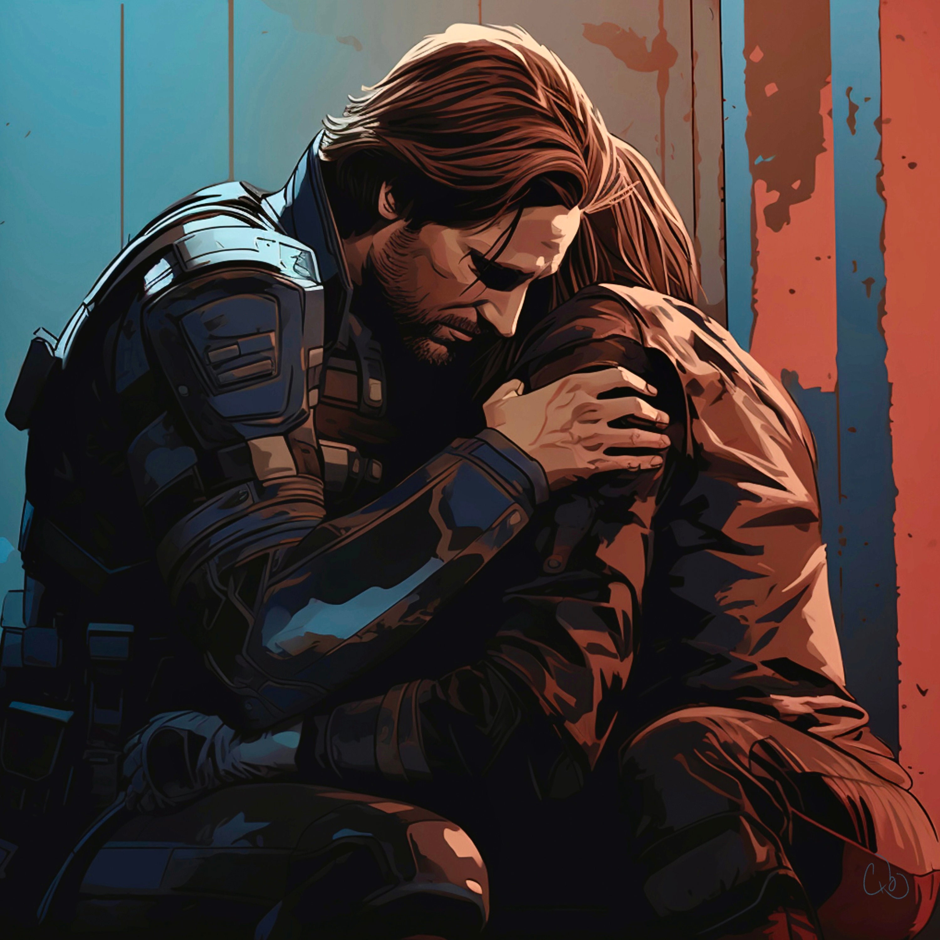 Steve Rogers Bucky Barnes Fanart