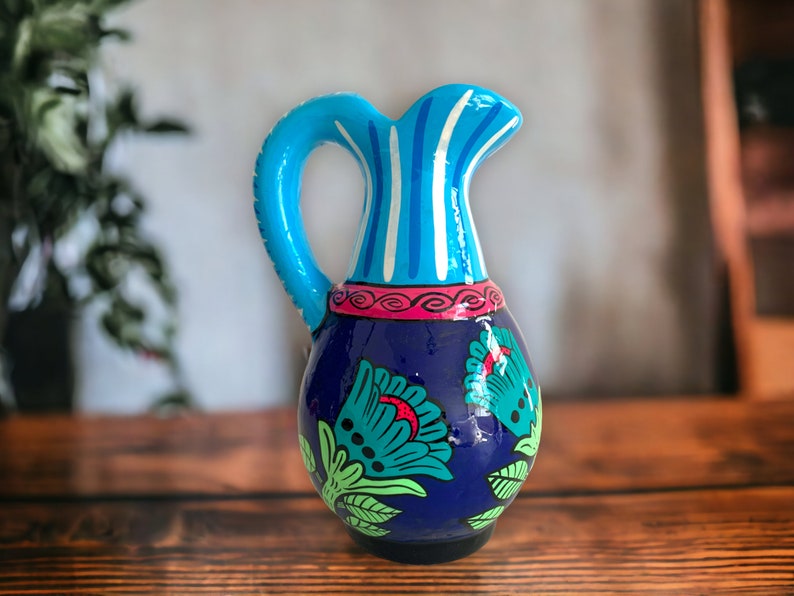 Mexican Authentic Pitcher Talavera Pitcher - Etsy